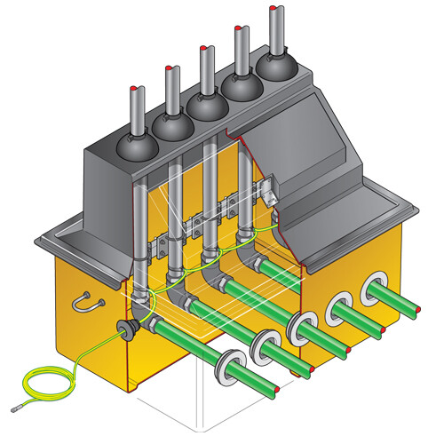 Vent Transition Sumps